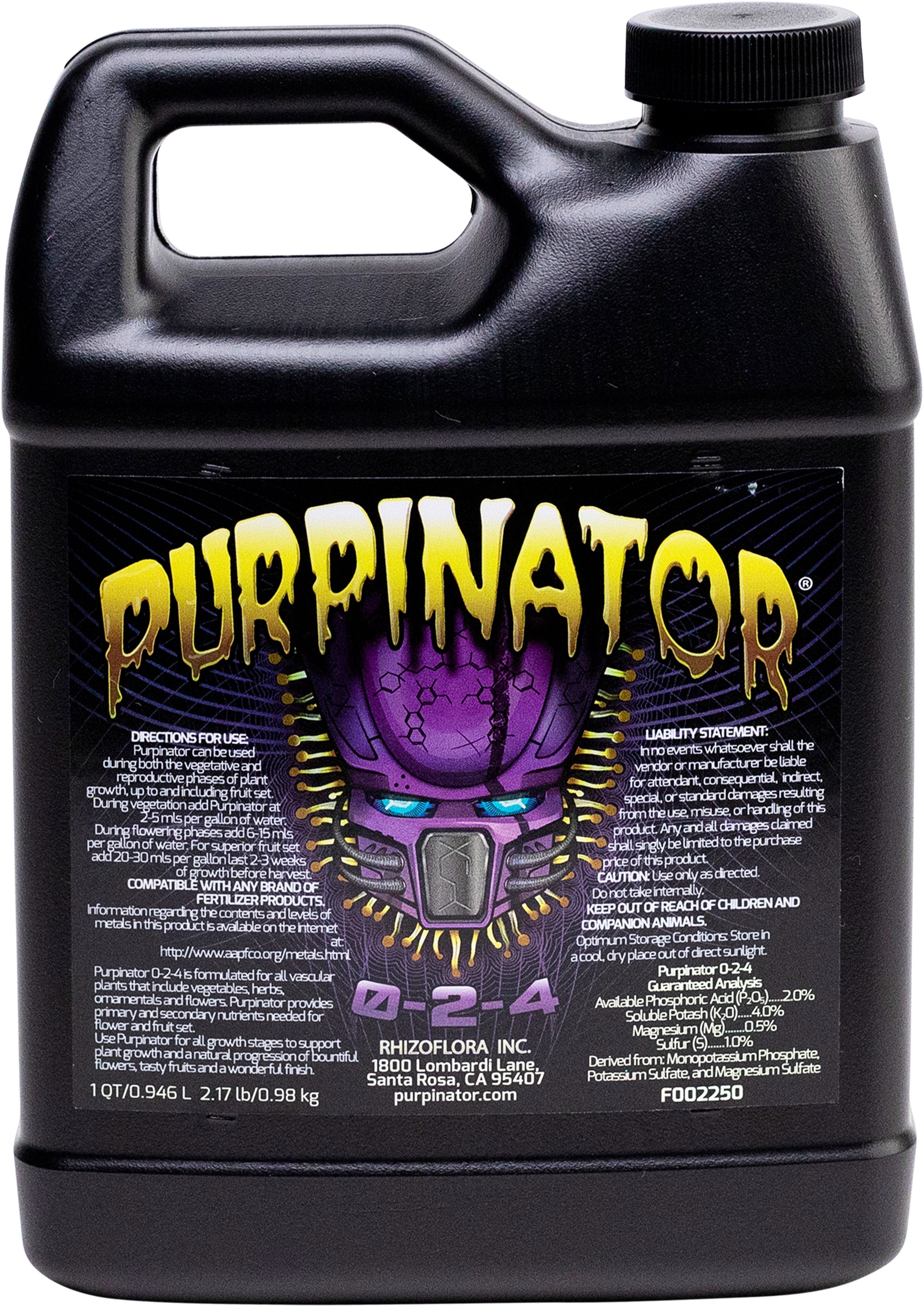 RF PURPINATOR 1 QT – Hefty Harvest