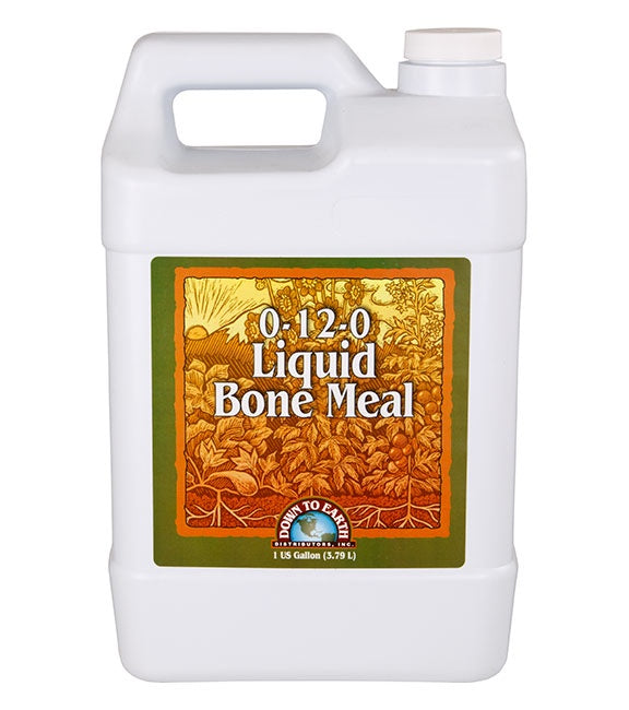 DOWN TO EARTH LIQUID BONE MEAL 1 GAL – Hefty Harvest